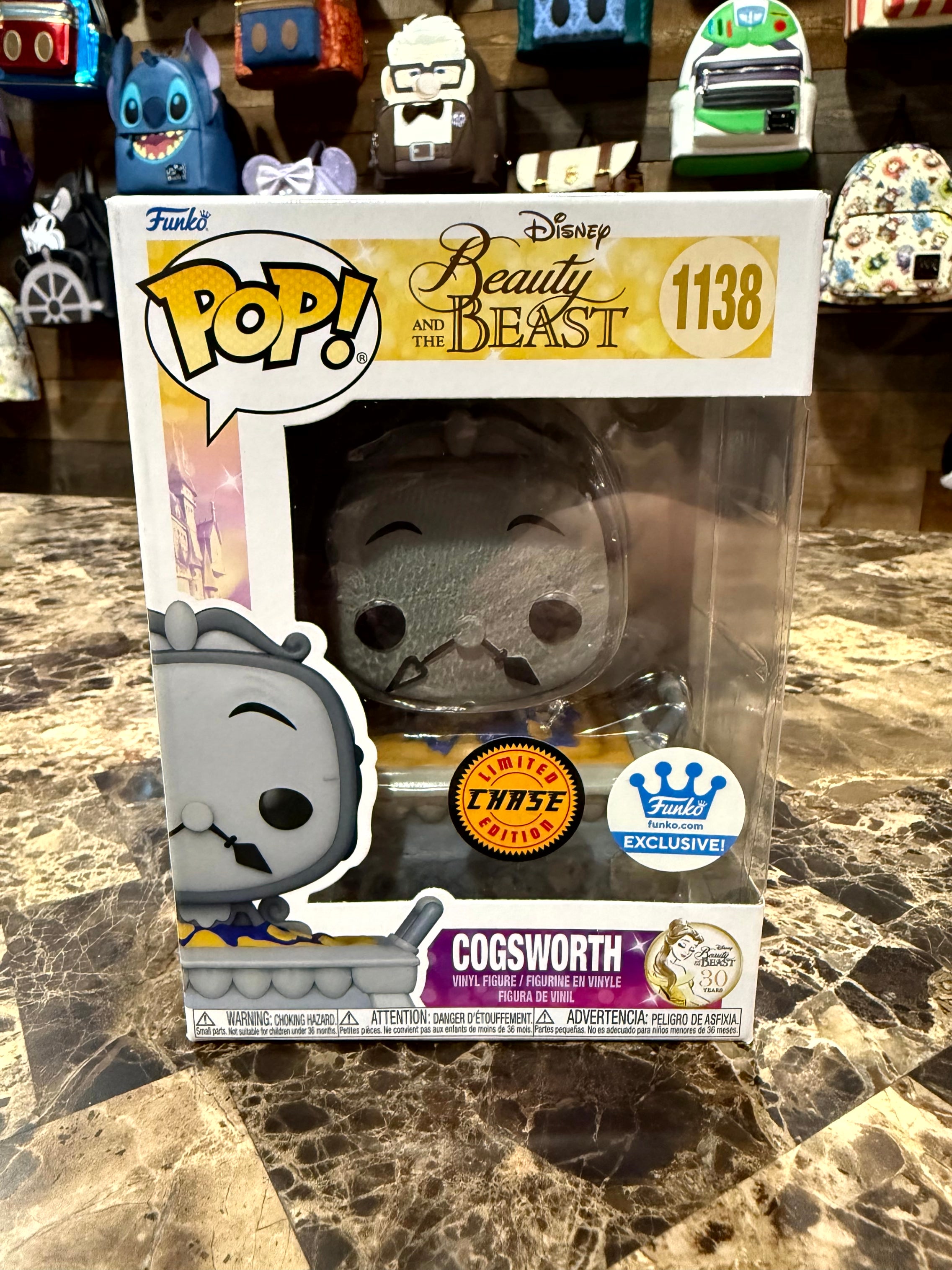 Cogsworth — Beauty and the Beast #1138 Funko Pop! Vinyl – The Poppin ...
