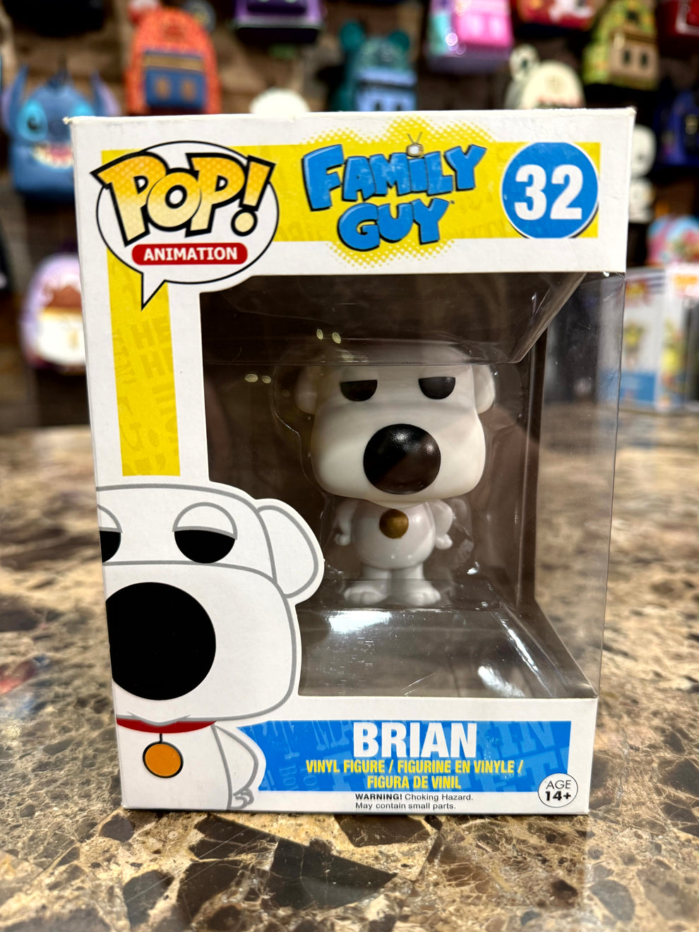 Brian — Family Guy #32 Funko Pop! Vinyl – The Poppin Duo Store