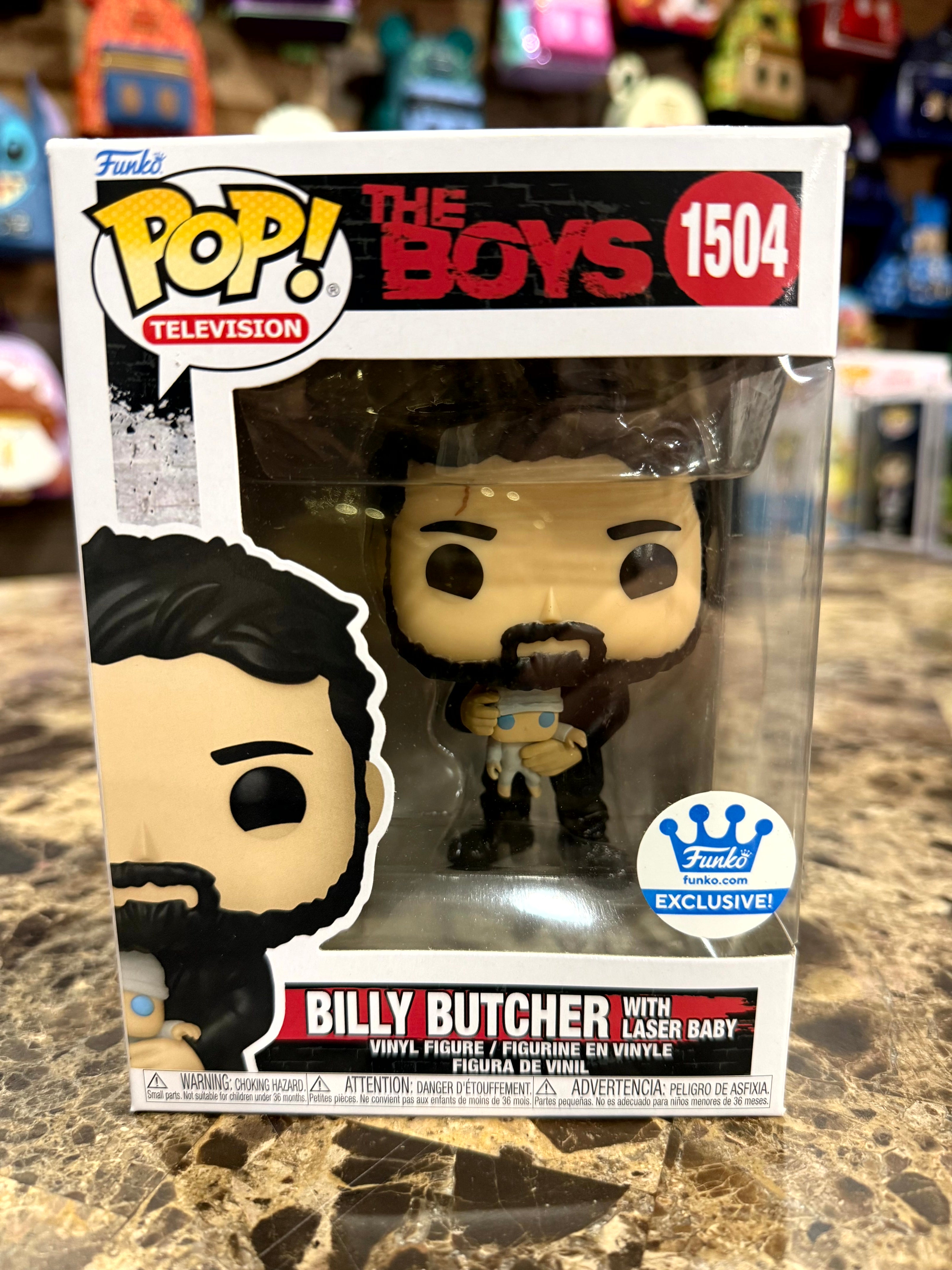 Billy Butcher with Laser Baby — The Boys #1504 Funko Pop! Vinyl – The ...
