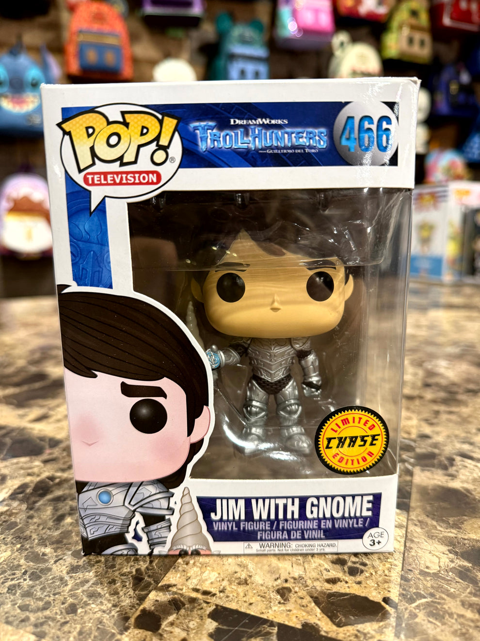Jim with Gnome — Trollhunters #466 Funko Pop! Vinyl – The Poppin Duo Store