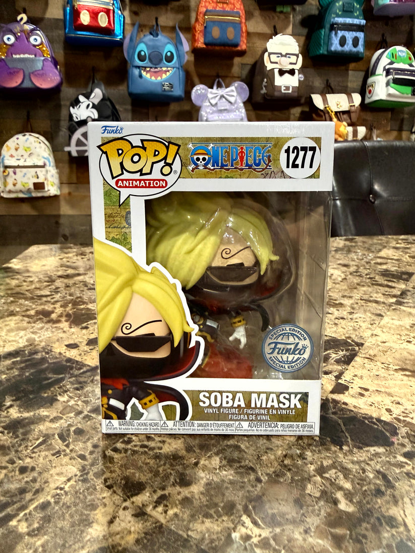 Soba Mask — One Piece #1277 Funko Pop! Vinyl – The Poppin Duo Store
