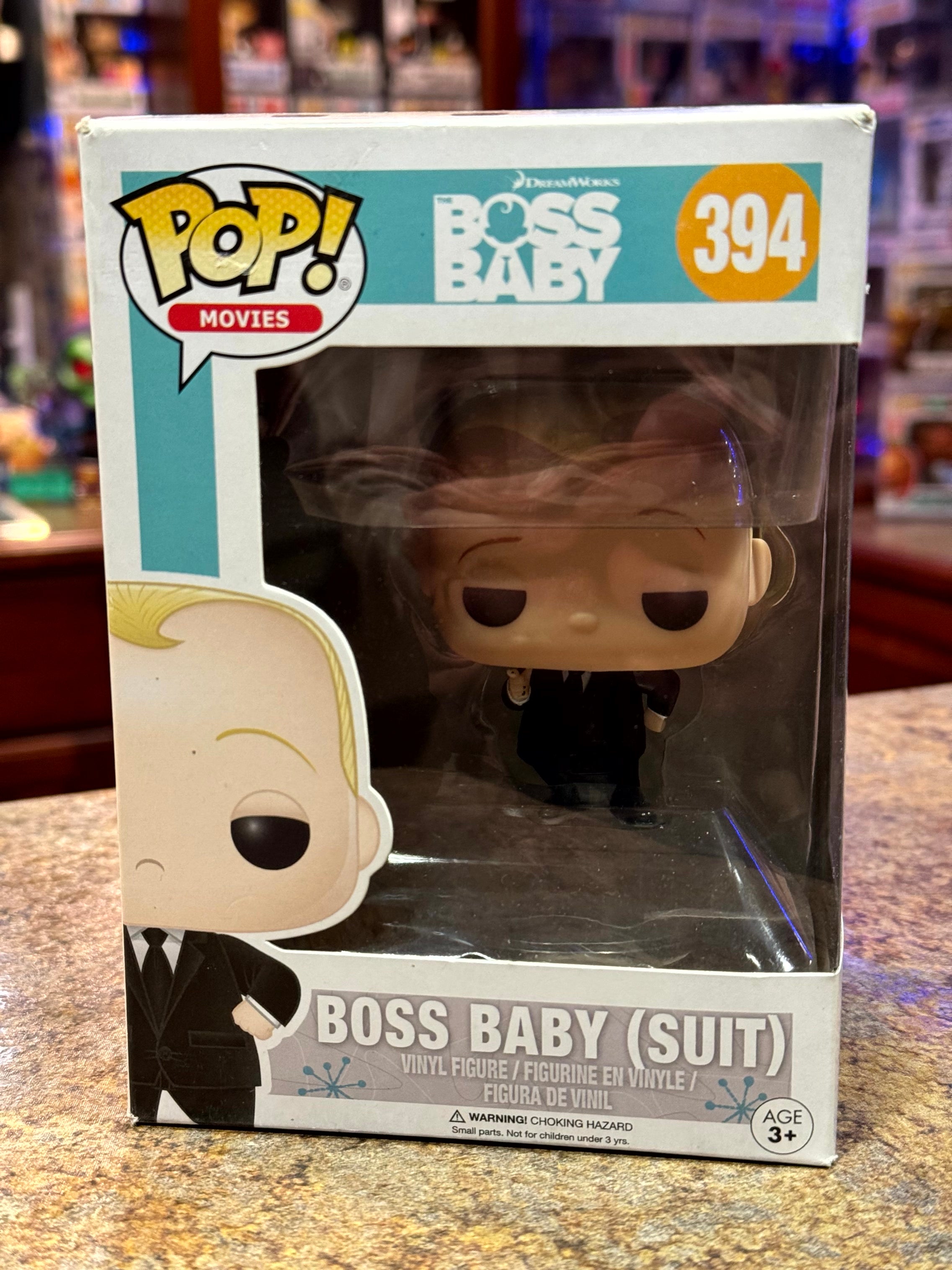 Boss Baby (Suit) — The Boss Baby #394 Funko Pop! Vinyl – The Poppin Duo ...