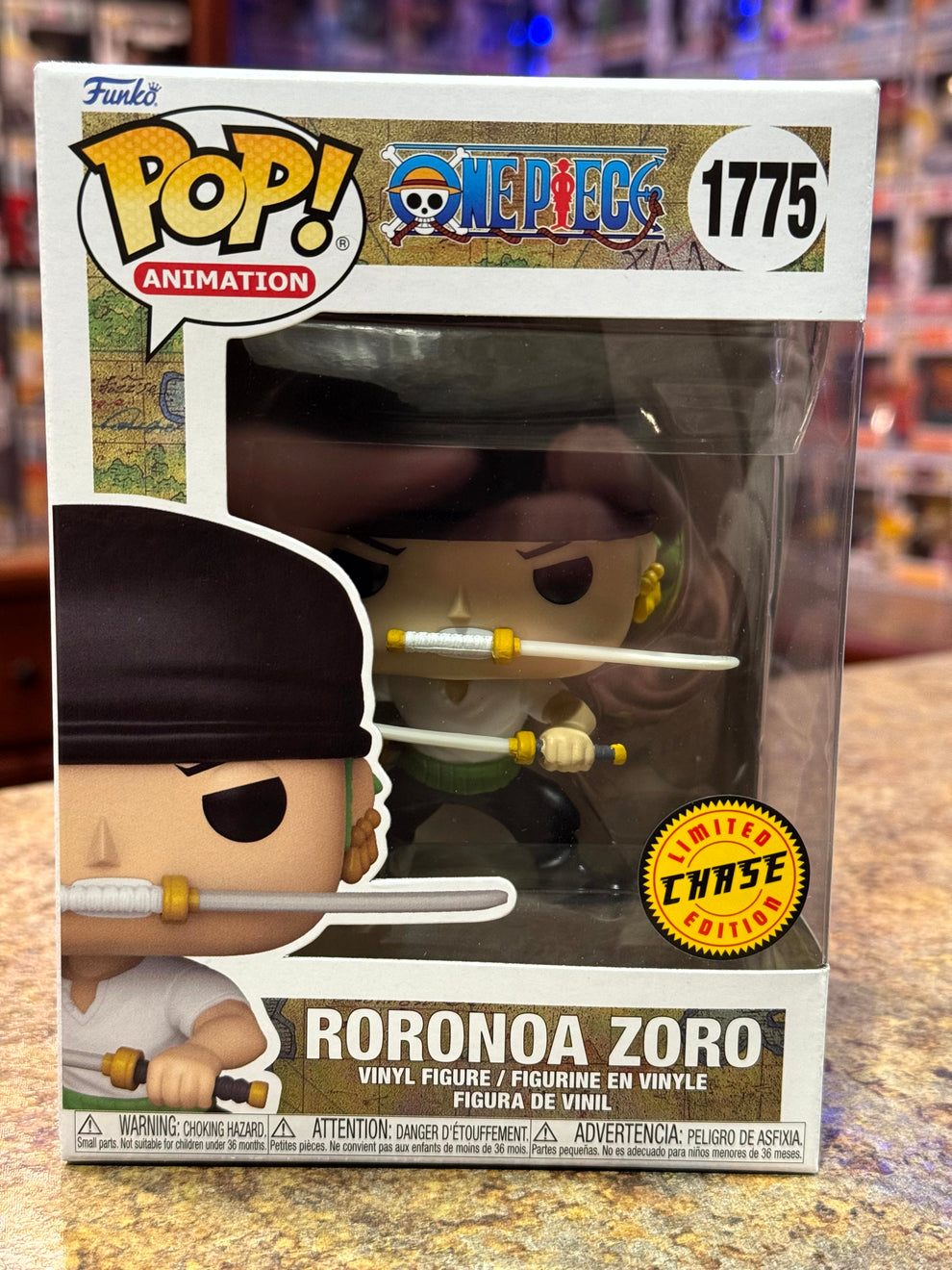 Roronoa Zoro — One Piece #1775 Funko Pop! Vinyl – The Poppin Duo Store